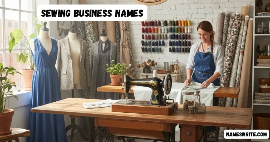 500+ Unique Sewing Business Names Catchy Ideas 2025